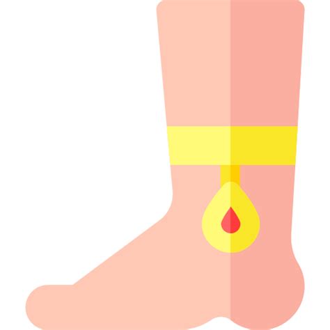 Ankle Brace Basic Rounded Flat Icon