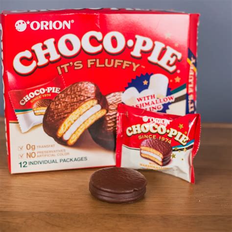 Orion Choco Pie With Marshmallow Filling By The Label