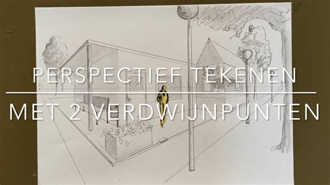 Perspectief Tekenen Met Twee Verdwijnpunten Youtube