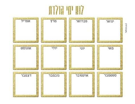 Шаблоны дни рождения сотрудников по месяцам 30 фото