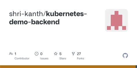 Github Shri Kanth Kubernetes Demo Backend