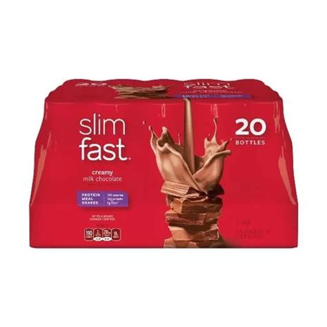 Slimfast Listo Para Beber Botellas Leche Cremosa De Chocola Envío Gratis