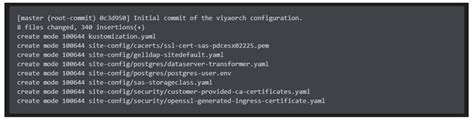 Manage Your Sas Viya Platform Configuration In A Git Repository