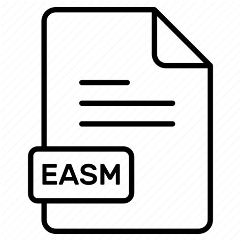 Easm File Format Page Document Sheet Paper Icon Download On Iconfinder