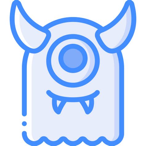 Ghost Basic Miscellany Blue Icon