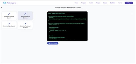 Flutterverse Ui Builder And Dev Tools Platform By Flutterdeveloper