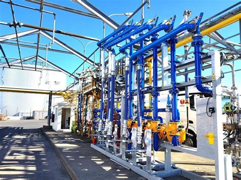 Petrol Tanker Loading