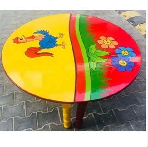 Yellow Red Classroom Table Wooden Made Printed Top At ₹ 7500 Set In Sas Nagar