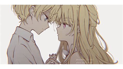 Hoshino Ruby And Hoshino Aquamarine Oshi No Ko Drawn By Rncchds