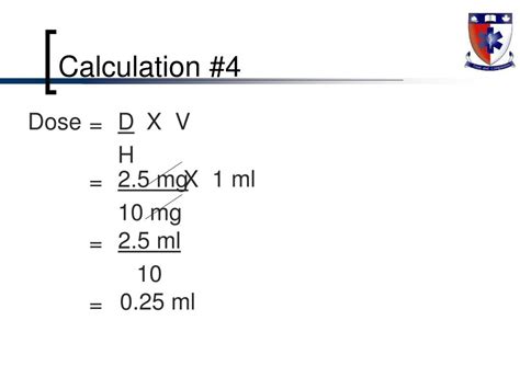 PPT Dose Calculations PowerPoint Presentation Free Download ID 4270995