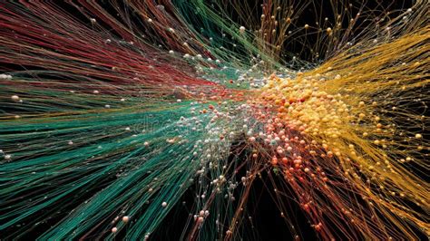 An Intricate And Mesmerizing Visual Representation Of Millions Of Nodes