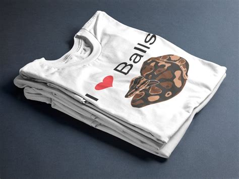 Commercial Use Funny Ball Python Svg I Love Balls Svg Etsy