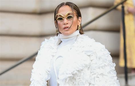 Jennifer Lopezs Demonic Paris Fashion Show Look Slammed Photos