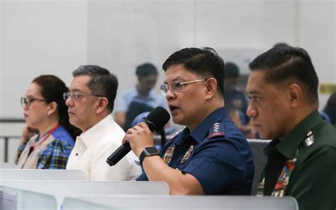 His Term Extended Pnp Chief Vows To Ensure Orderly Polls