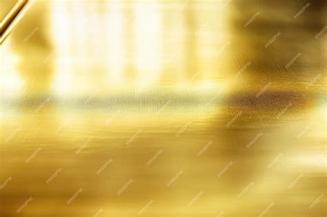 Minimalist Gold Surface With Subtle Light Reflections Luxurious