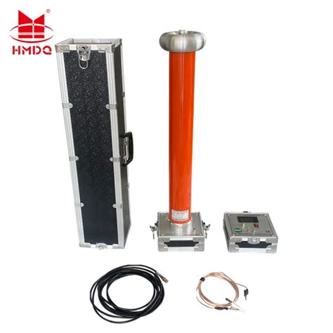 High Voltage Measuring Divider With Peak Voltage Meter Ac Dc High Voltage Divider And Resitor