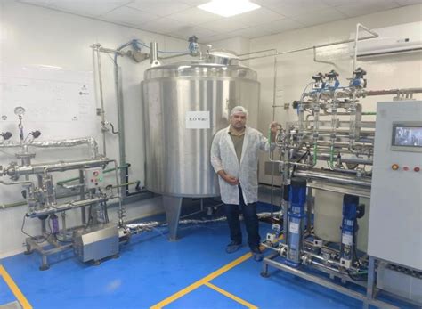 ‏الحمد لله الذى بنعمته تتم الصالحات تم تسليم محطة مياه مياه مقطرة لشركة