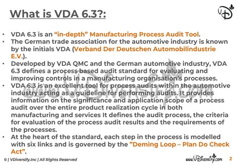 Ppt Vda 6 3 Training Material From Vda 6 3 Process Audit Pdf Powerpoint