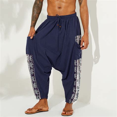 Harem Pants Men Pattern