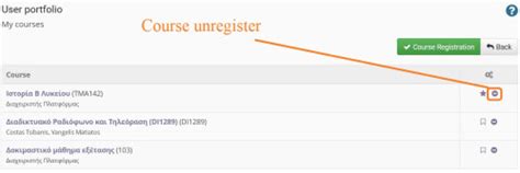 Enstudentportfoliomycourses Open Eclass Documentation