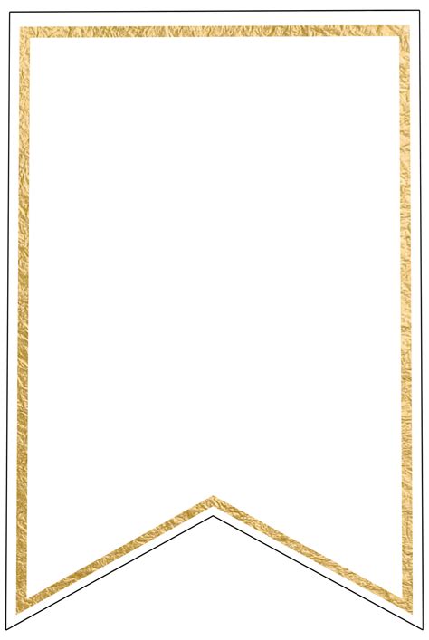 Gold Foil Banner 絵の具 パレット フレームデザイン 背景 素材 かわいい