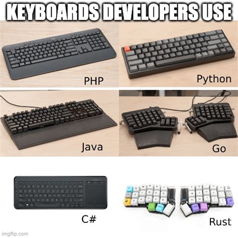 Which Keyboard Do You Guys Use Rprogrammingmemes