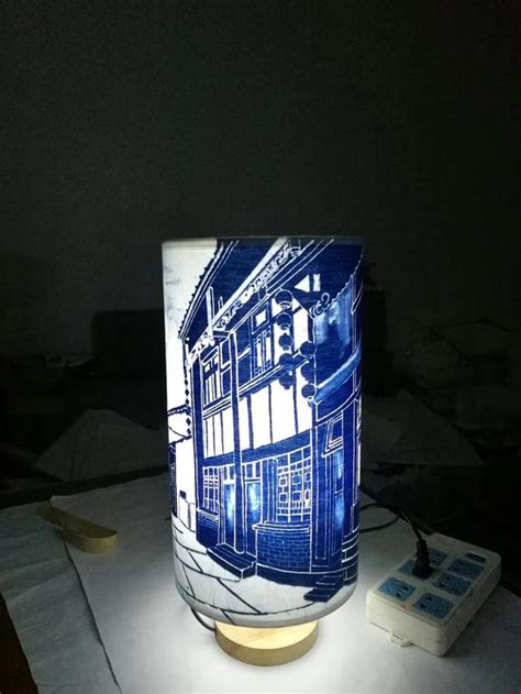 貴州蠟染作品圍巾枱燈欣賞 每日頭條