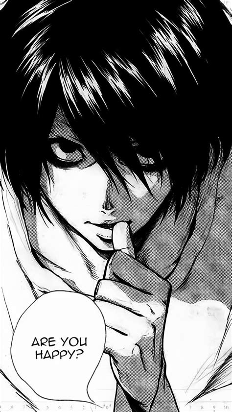 L Lawliet Manga Unlike His Manga And Anime Counterpart This