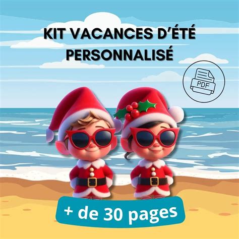 Kit Activités Enfant Pdf à Imprimer Cahier De Vacances Les Lutins Farceurs