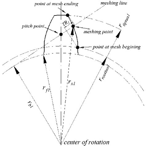 Diagram Of Tooth Profile Download Scientific Diagram