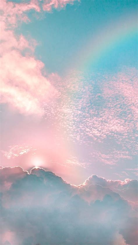 Sky Clouds Rainbow Wallpapers 4k Hd Backgrounds On Wallpaperbat
