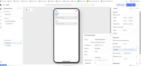 Setting Select Values Dynamically 💬 App Building Retool Forum