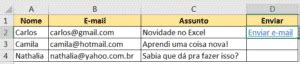 ENVIAR E MAIL Pelo Excel Com Hiperlinks Sem VBA