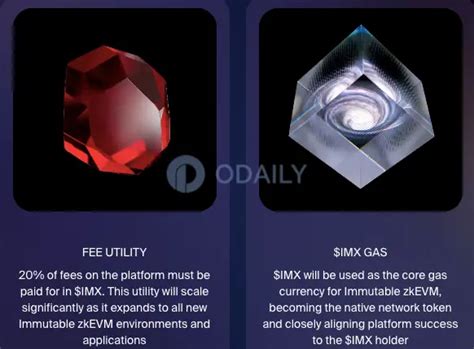 Odaily ChinaCryptoNews on Twitter ImmutableX公布2项IMX效用升级平台费用20 必须以IMX支付将作为Immutable zkEVM核心