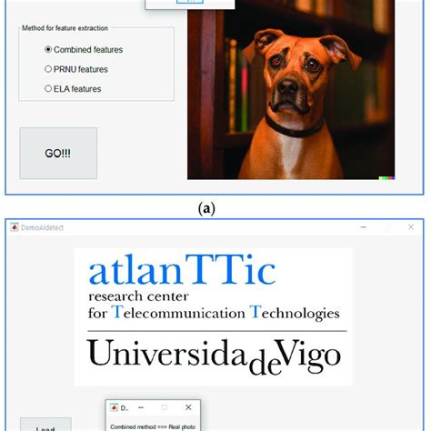 Figure A1 Graphical Demo Application A Detection Of Ai Image With