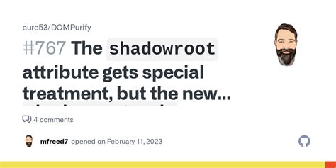 The `shadowroot` Attribute Gets Special Treatment But The New `shadowrootmode` Attribute Should