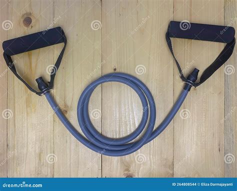 Single Resistance Band For Workout Stock Photo Image Of Bodybuilding Workout 264808544