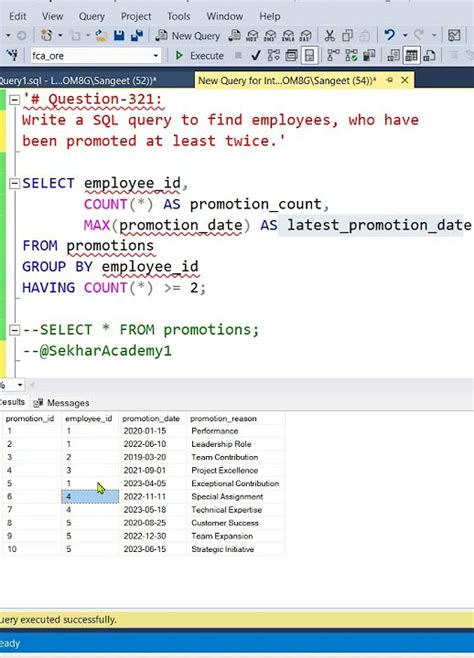 Sql Interview Question 321 Shorts Ytshorts Youtubeshorts Sql Mysql Interview