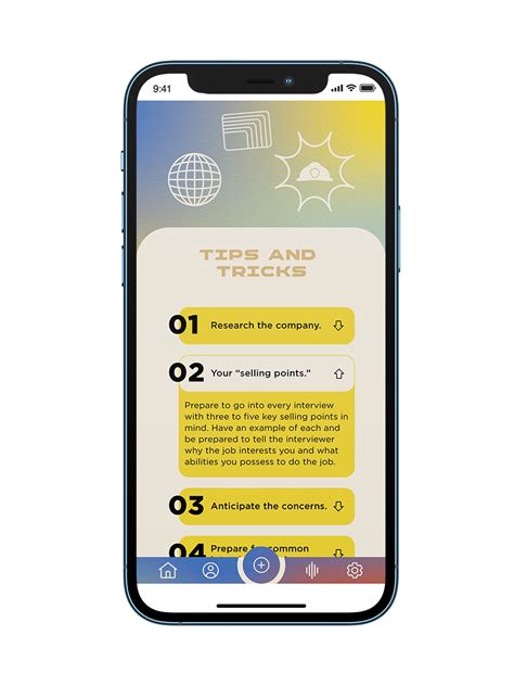 Mock Mobile App Frank Rubio