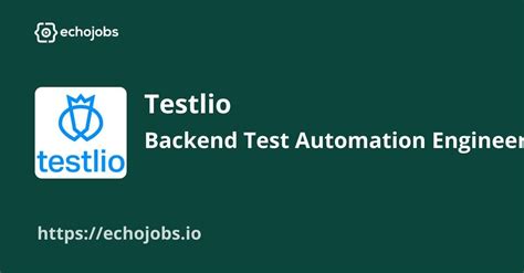 Testlio Is Hiring Backend Test Automation Engineer Aws Streaming Python Javascript Typescript
