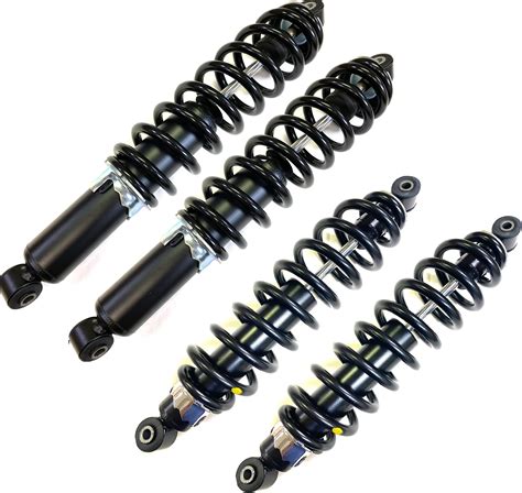 Full Set Of 4 Coil Over Shock Absorbers Compatible With Polaris Ranger 800 900 Crew
