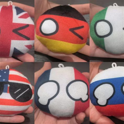 Countryball Plushies Etsy