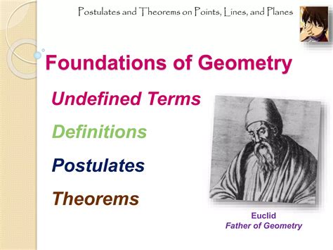 Math 7 Geometry 02 Postulates And Theorems On Points Lines And Planes Pptx