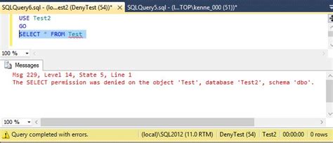 Deny Vs Revoke Sqlservercentral