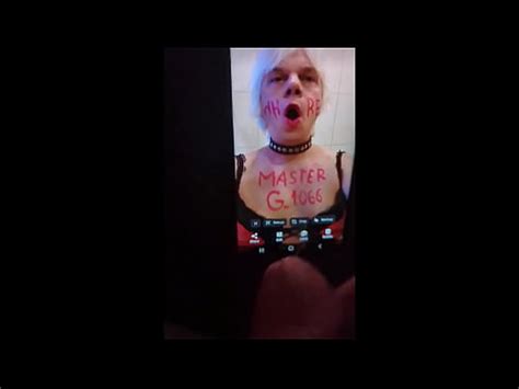 Latvian Slut Armands Lusis Now Named Web Whore Sissypetty Watching Masterg Cum Tribute Is