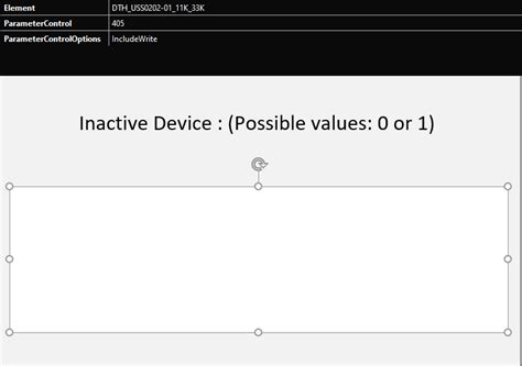 visio write parameter not showing value dataminer dojo
