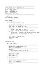 Sorted List Linked Py Linked Version Of The Sorted List ADT Author