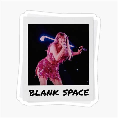 Taylor Swift 1989 Polaroids Blank Space