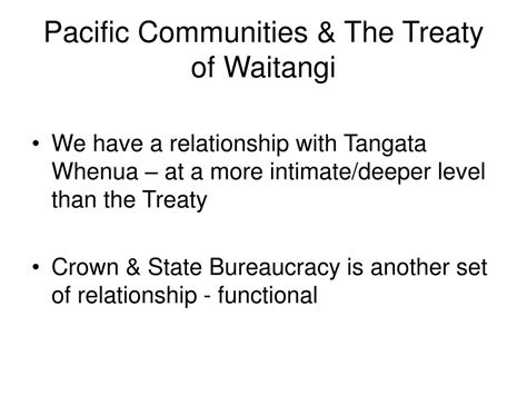 PPT Pacific Communities The Treaty Of Waitangi PowerPoint Presentation ID 4782925