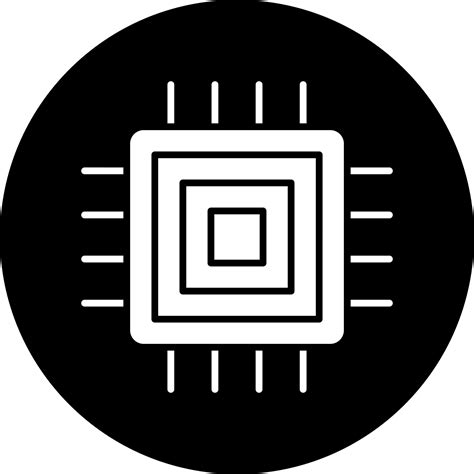 Microprocessor Vector Icon Design 22990435 Vector Art At Vecteezy